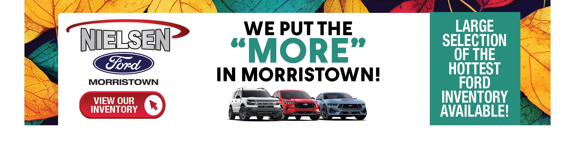 Nielsen Ford of Morristown | Your Local NJ Ford Dealership